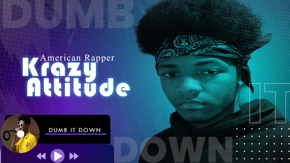 American Rapper Krazy Attitude has Released the New EP 'Pranksta'